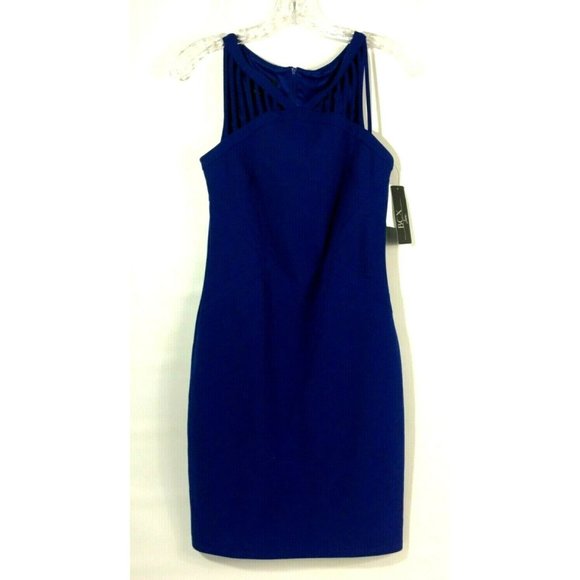 BCX | Dresses | Bcx Luxe Juniors Cutout Sleeveless Dress Crepe Scuba ...